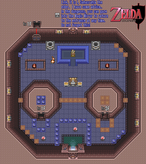 Zelda Legends - The Library - Visual Guides - ALttP - 6. Pendant of ...